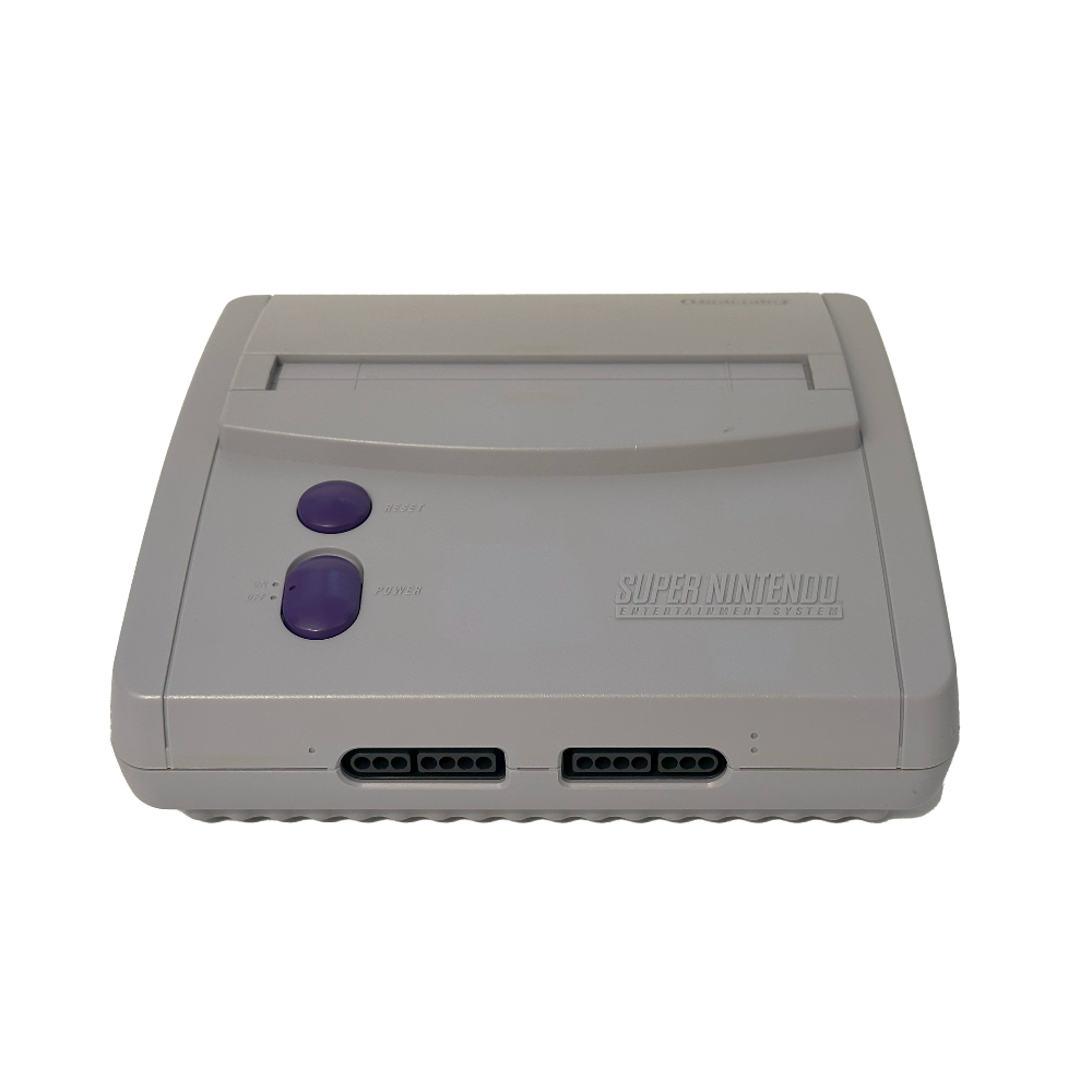 Super Nintendo SNES Jr Console with Voultar SNESRGB Pre-Installed ...
